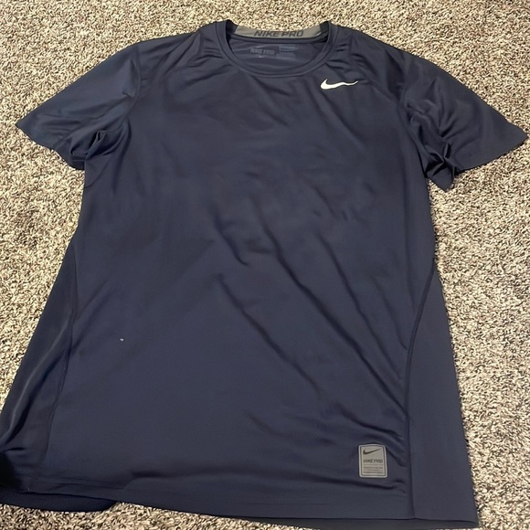 Nike | Shirts | Navy Blue Nike Mens Drifit Shirt | Poshmark